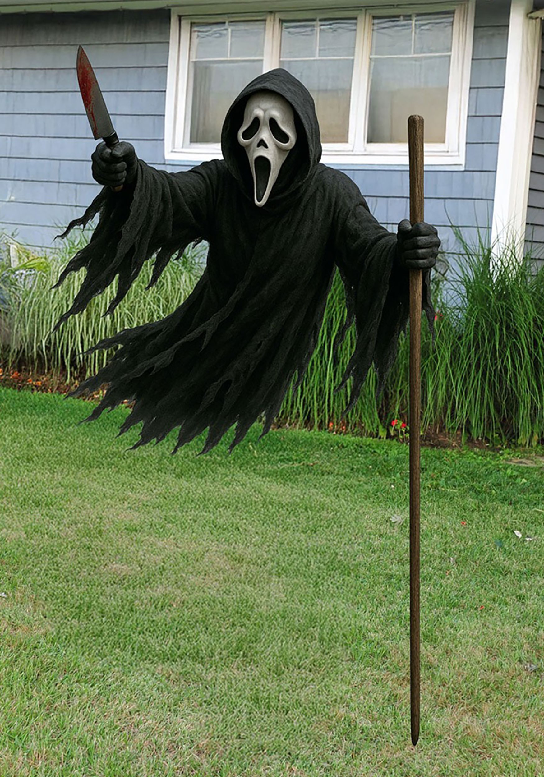 5FT Flying Halloween Ghost Face Decoration | Licensed Decorations