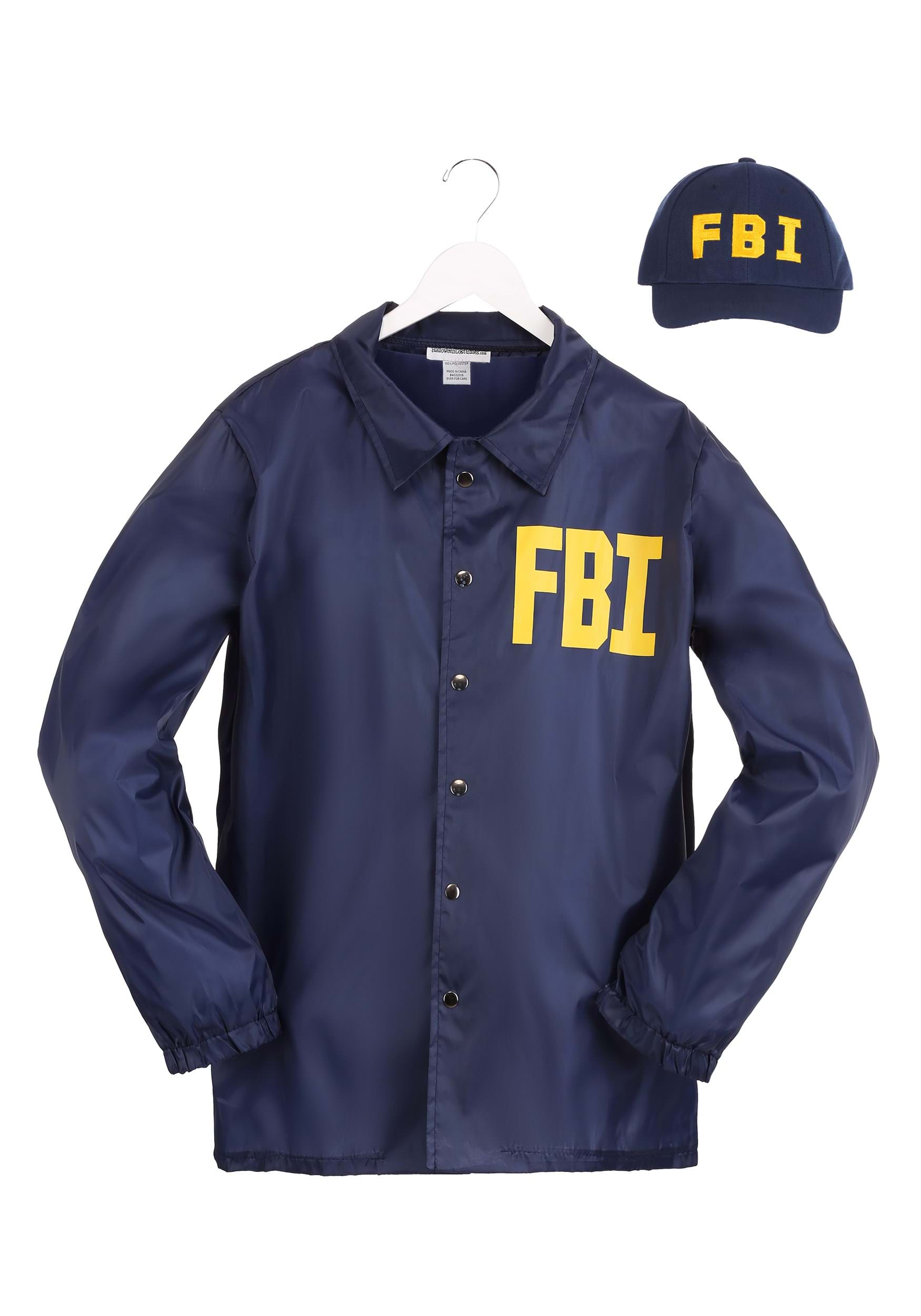 FBI Adult Costume Set