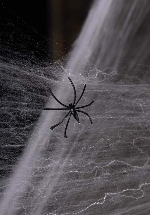 200 Square FT White Spider Web Prop | Halloween Spider Webs