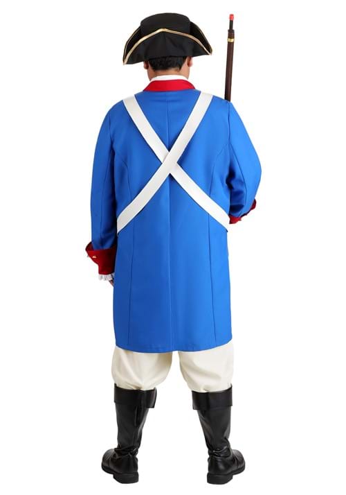 Plus Size American Revolution Soldier Costume for Men | Historical Costumes