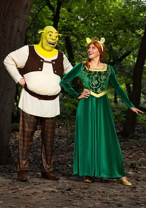 Deluxe Shrek Fiona Women's Costume Dress | Shrek Costumes