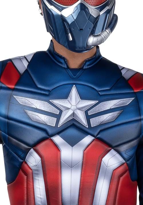 Deluxe Men's Captain America Sam Wilson Costume | Marvel Costumes